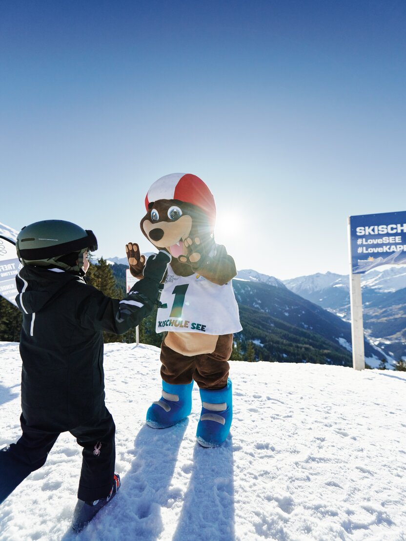 Skifahren und Snowboarden im Skigebiet See | See
