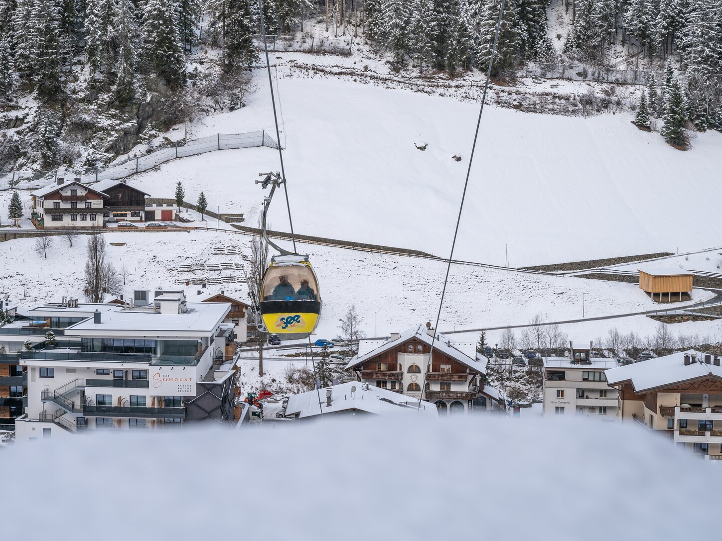 Skiing and snowboarding at See ski resort | Winter in Tyrol